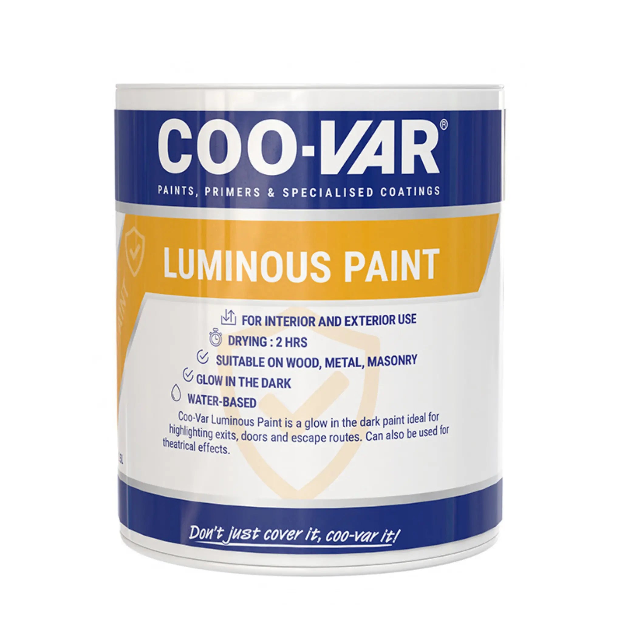 Coo-Var Luminous Paint – Andrews Coatings Ltd