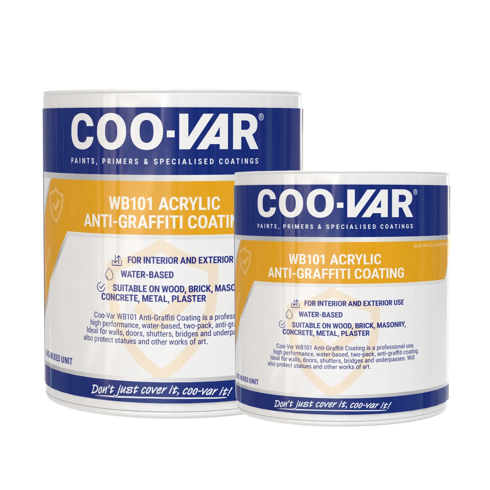 Coo-Var WB101 Acrylic Anti-Graffiti Coating – Andrews Coatings Ltd