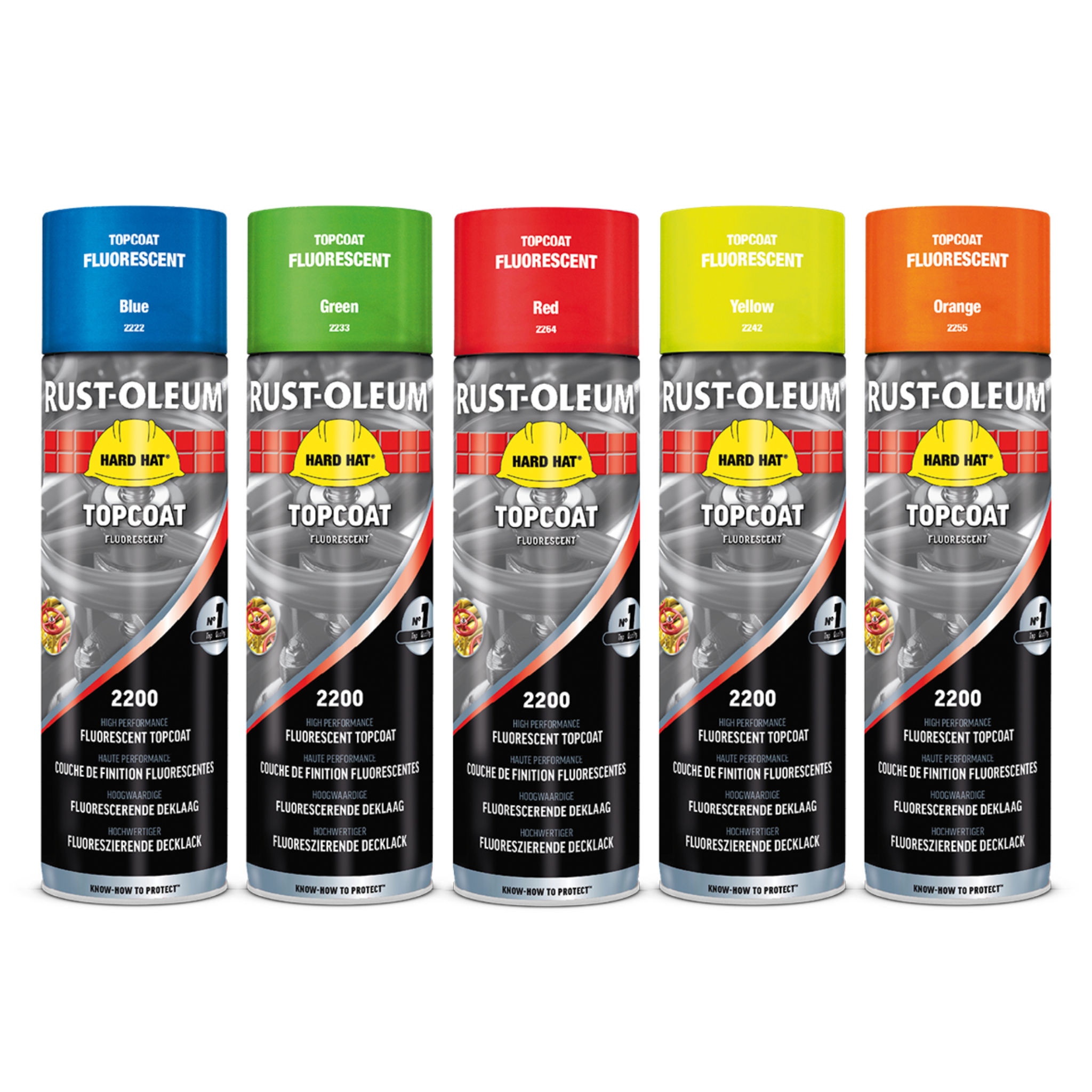 Rust-Oleum Fluorescent Topcoats - 500ml – Andrews Coatings Ltd