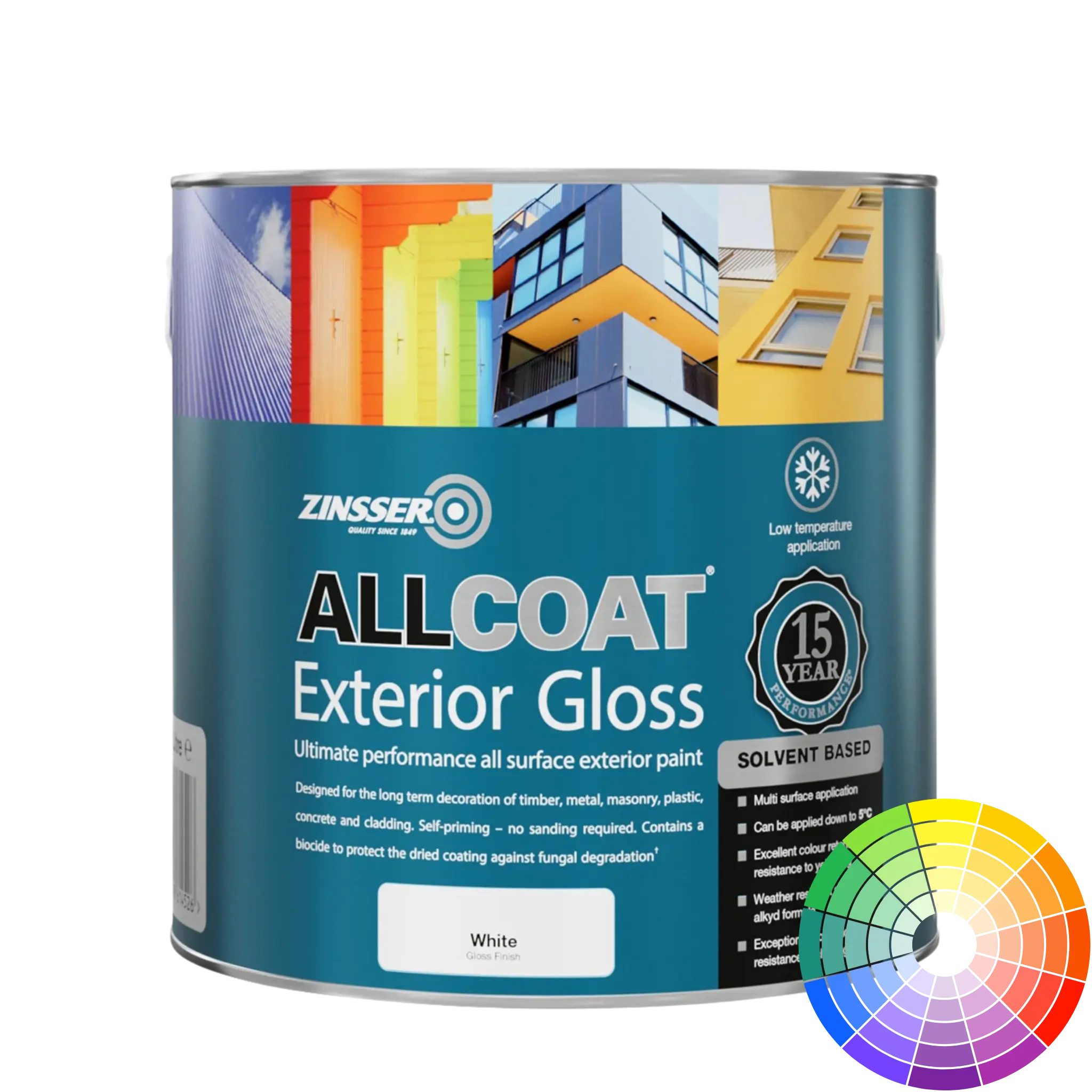 Zinsser AllCoat Gloss (Solvent-Based) – Exterior Gloss Paint – Andrews ...